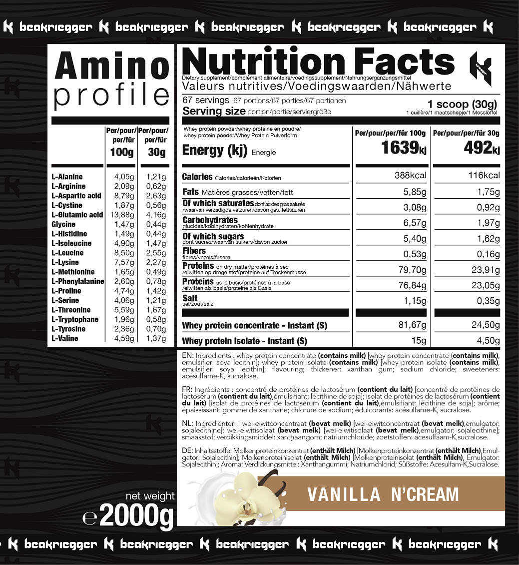 PRO WHEY PROTEIN – Kriegger